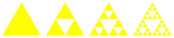 Un triángulo de Sierpinski con papel – Divermates